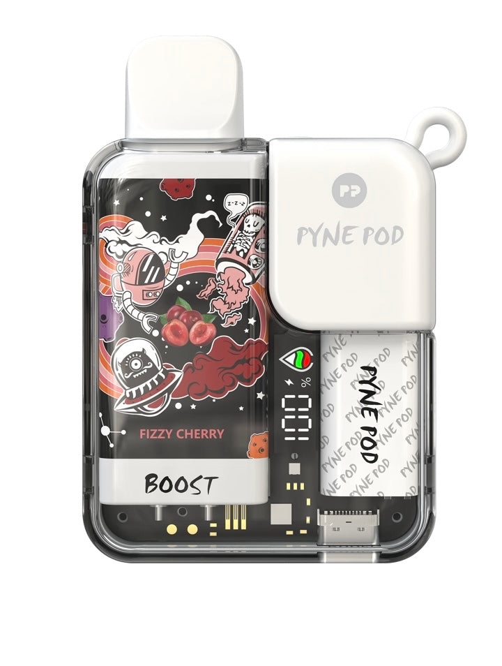 PYNE POD (Fizzy Cherry) 8500 puffs – Insta Smoke And Vape