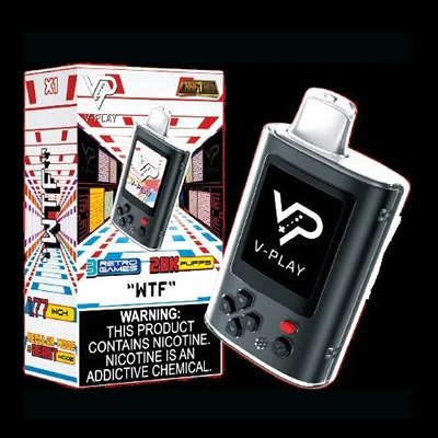WTF Craftbox V-Play 20K Disposable Vape With Built In Gaming System 25 ...